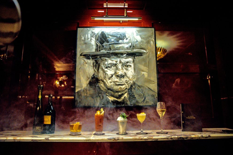 The Ruby Bar - Fifty Cheyne an elegant London, Chelsea Restaurant